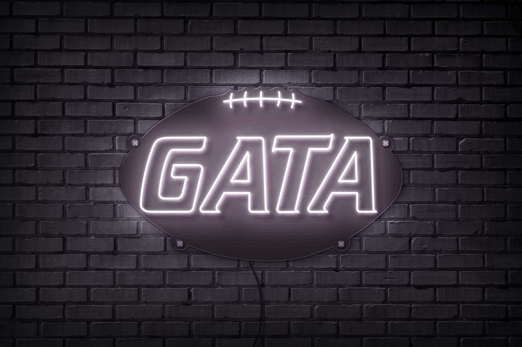 Georgia Southern GATA Football Premium LED Neon Sign Large [28x18 ...
