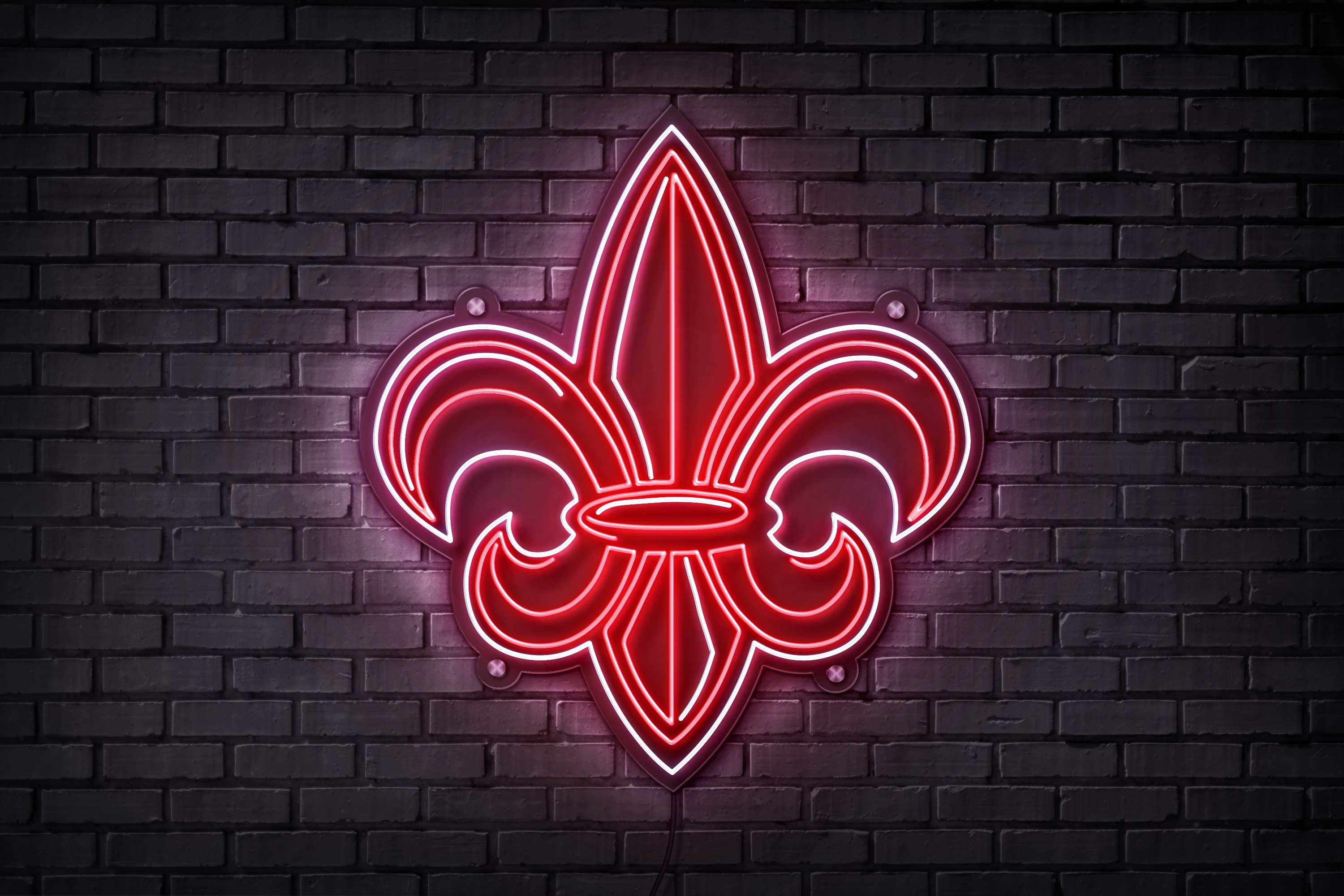 Louisiana at Lafayette LED Neon Sign Large [29x26] - Officially Licens